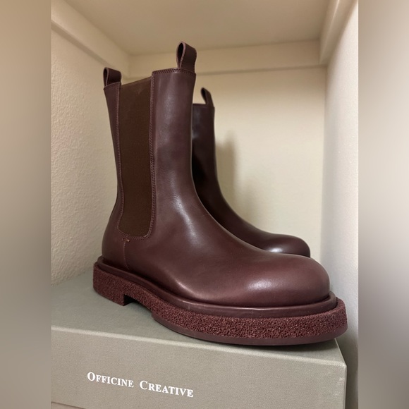 Officine Creative | Shoes | Officine Creative Tonal 5 Burgundy Leather ...